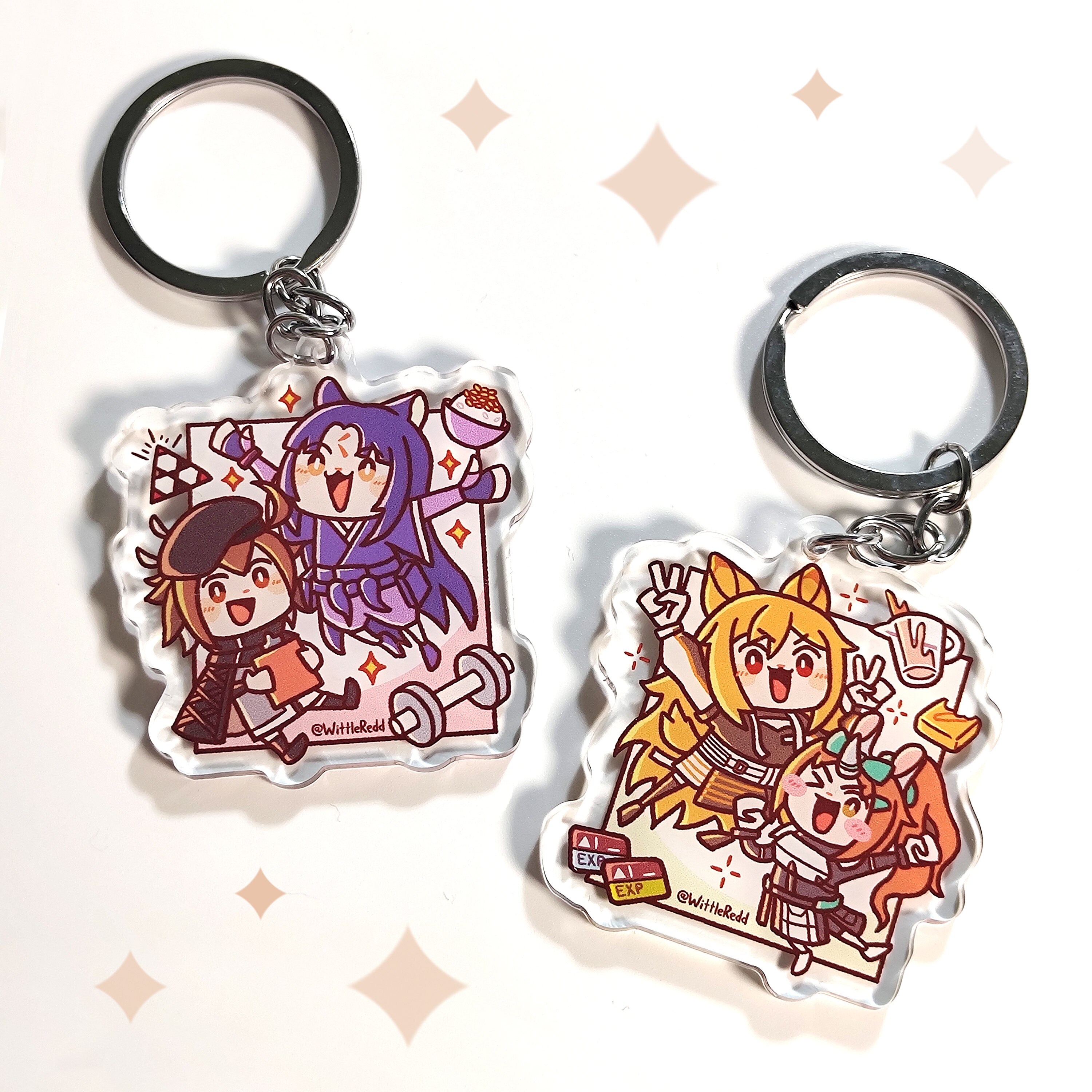 Arknights Doggo Arcylic Keychains by Wittlered - Etsy