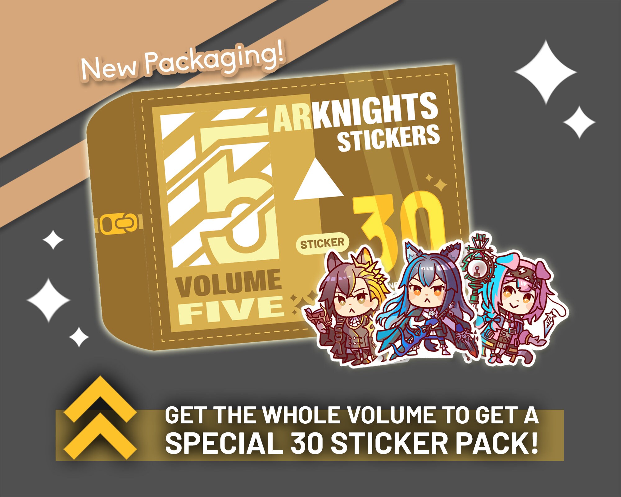 Arknights Sticker Pack Vol. 5 by Wittlered - Etsy