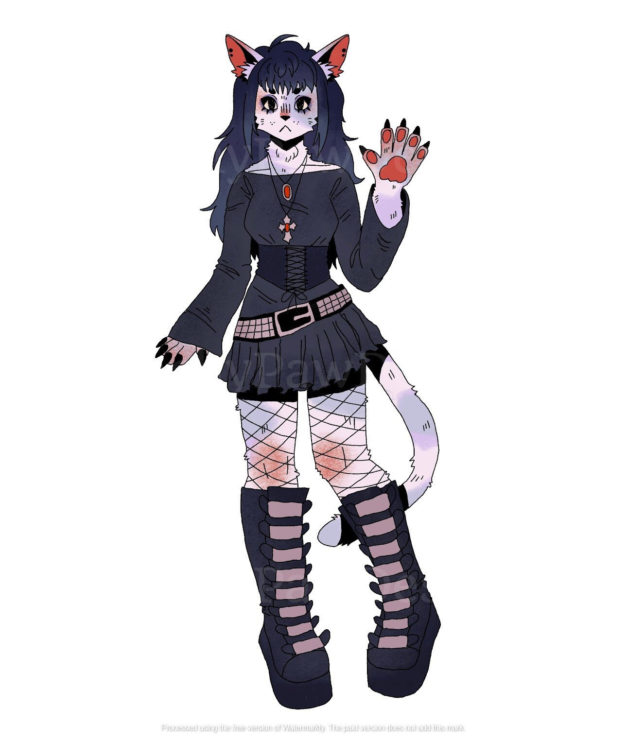 Cat Feline Furry Adoptable Fursona RESALE - Etsy