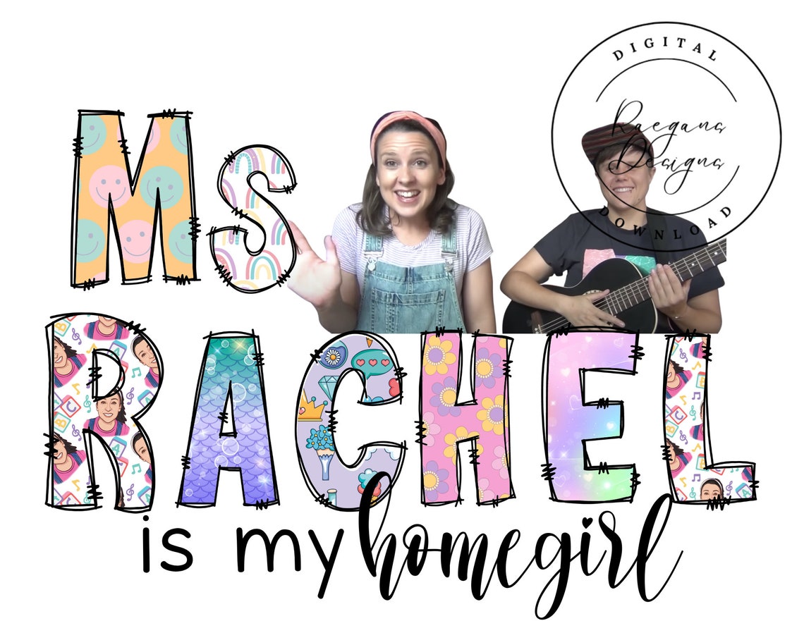 Ms Rachel PNG Ms Rachel and Jules PNG Digital Download Ms - Etsy Canada