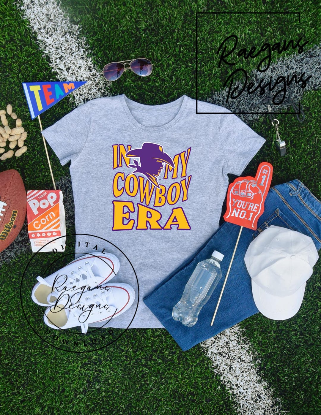 HSU Cowboys PNG, Digital Download, Hardin Simmons PNG, Purple and Gold ...