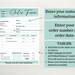 Order Form and Order Tracker Template Download Digital Canva Editable ...