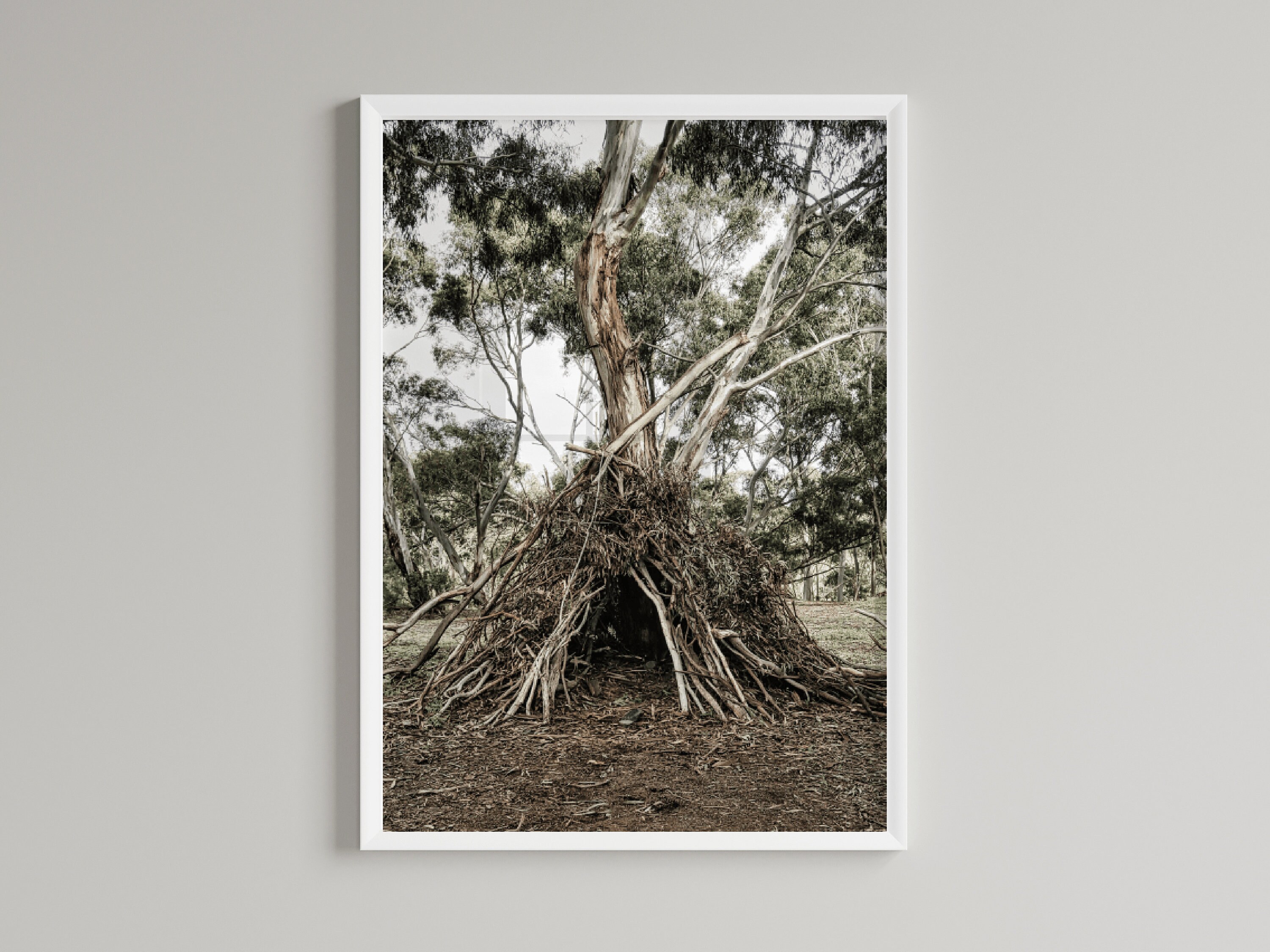 Australian Bush Hut Wall Art Print Digital Download - Etsy Australia