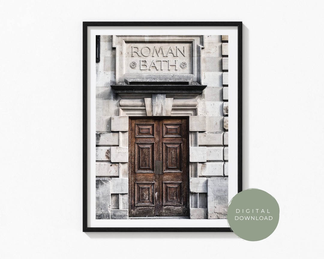 Roman Baths Wall Art Print | Digital Download - Etsy