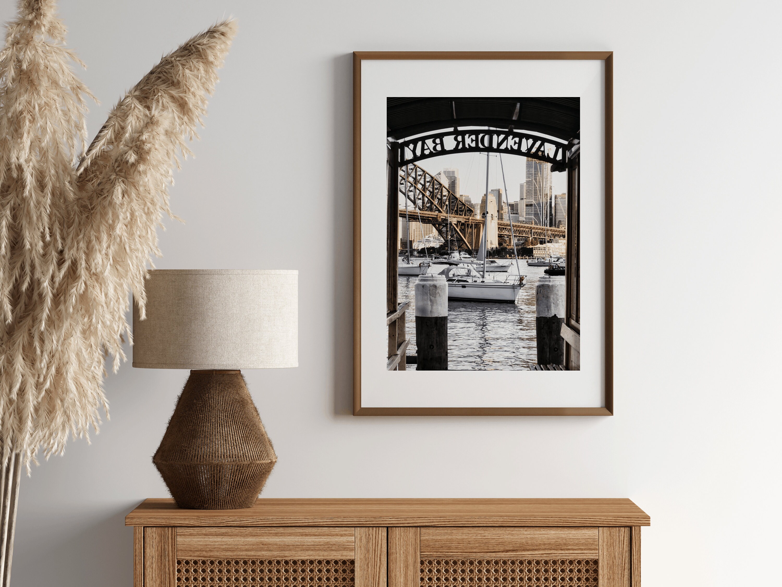 Sydney Harbour Ferry Jetty Boat Wall Art Print Digital Download - Etsy ...
