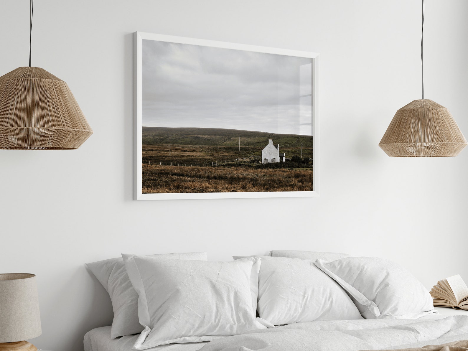 Scottish Highlands Cottage Wall Art Print | Digital Download - Etsy ...