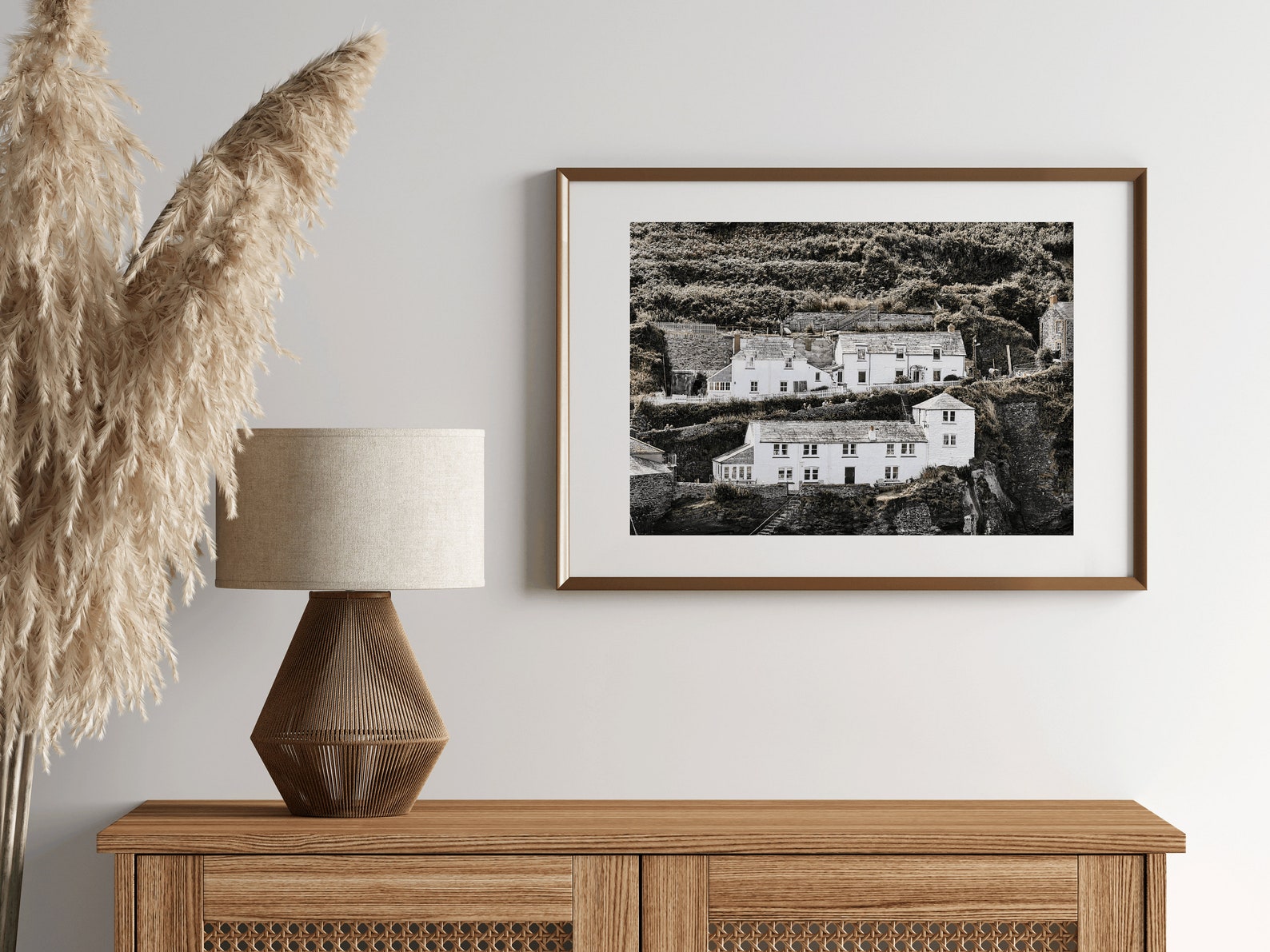 White Country Cottage Wall Art Print | Digital Download - Etsy Australia