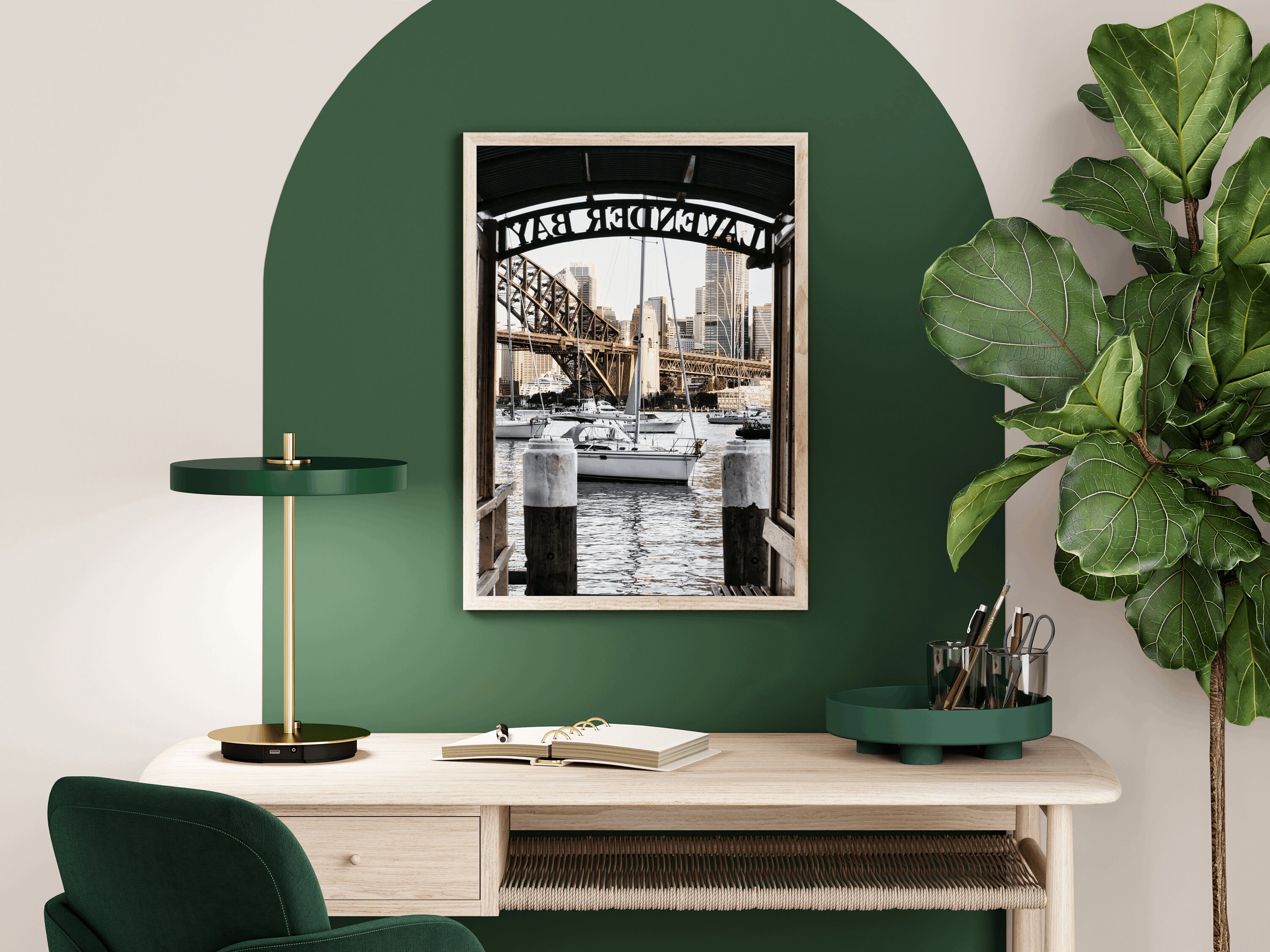 Sydney Harbour Ferry Jetty Boat Wall Art Print Digital Download - Etsy ...