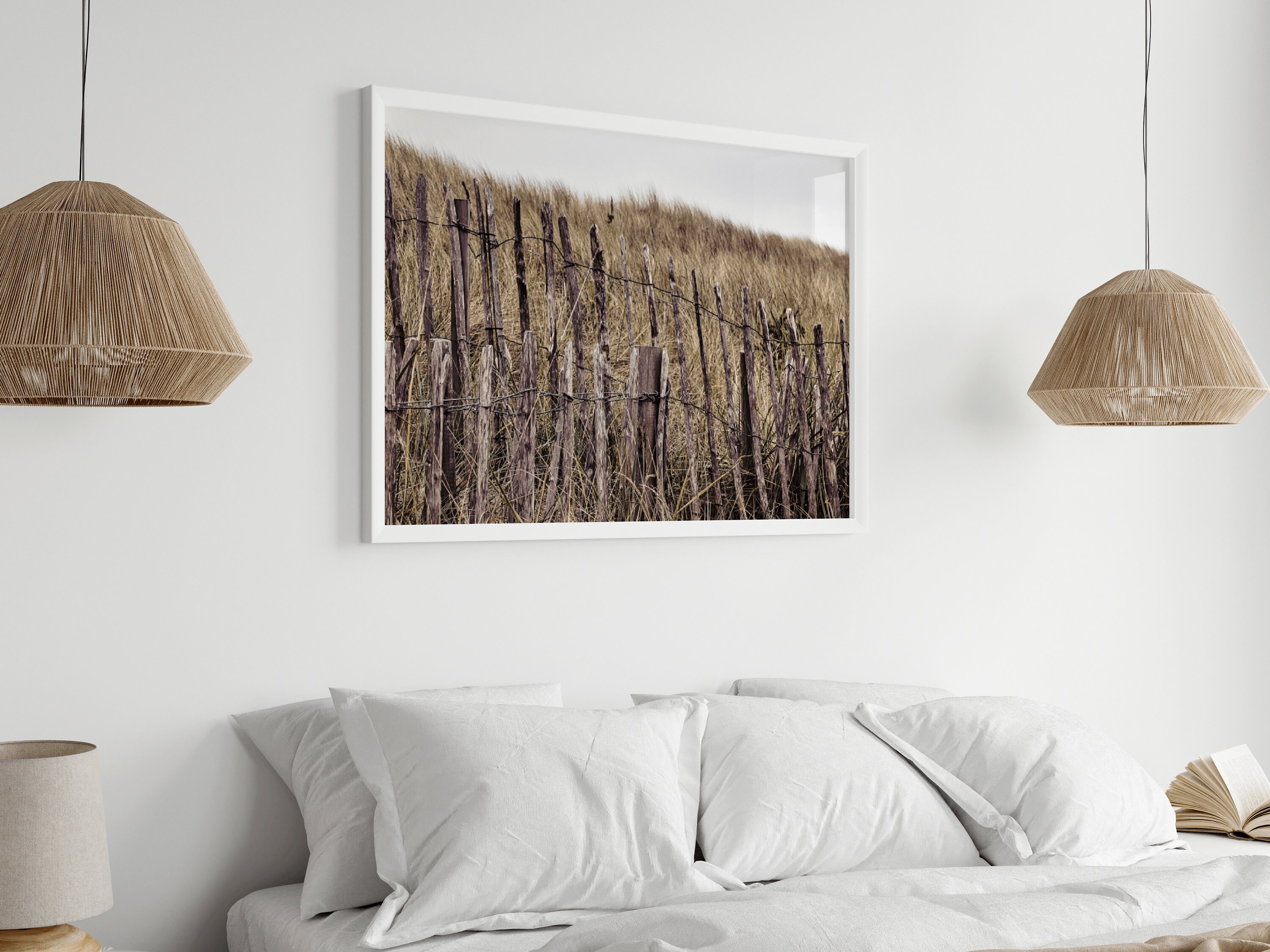 Coastal Beach Seagrass Photography Wall Art Print Digital Download - Etsy
