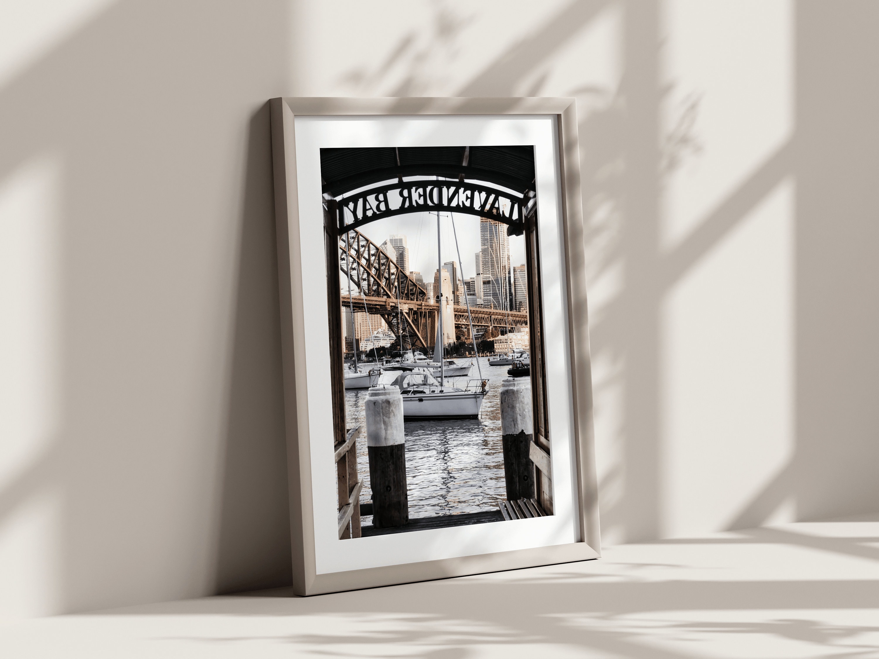 Sydney Harbour Ferry Jetty Boat Wall Art Print Digital Download - Etsy ...