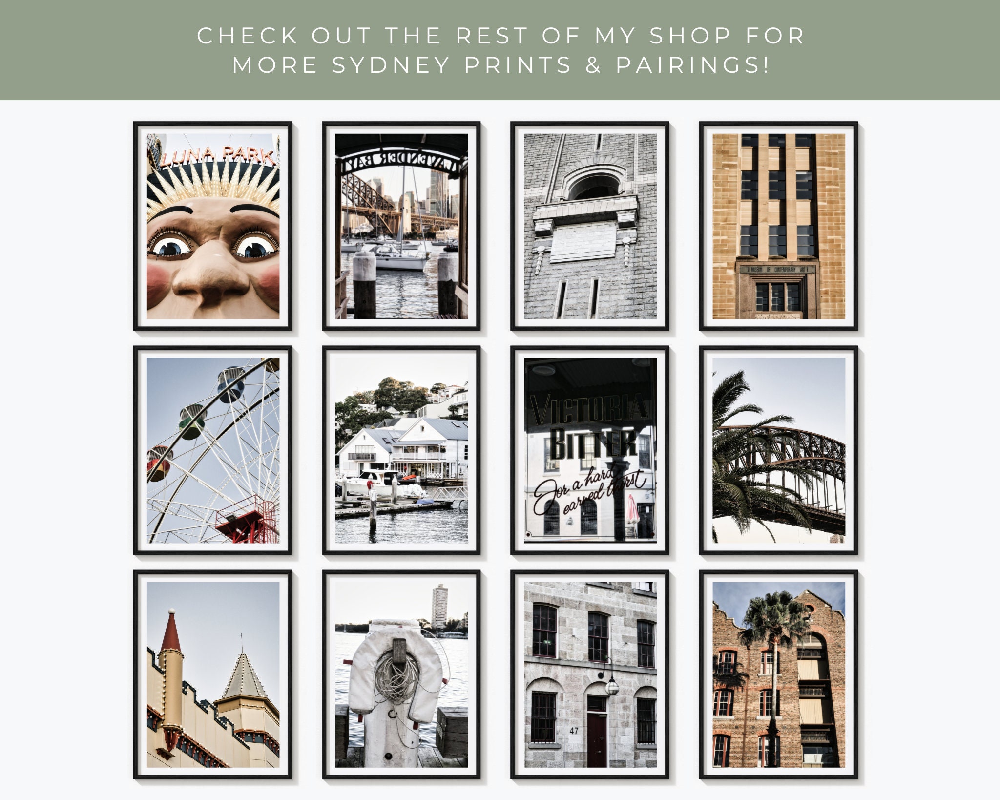 Sydney Harbour Ferry Jetty Boat Wall Art Print Digital - Etsy Australia