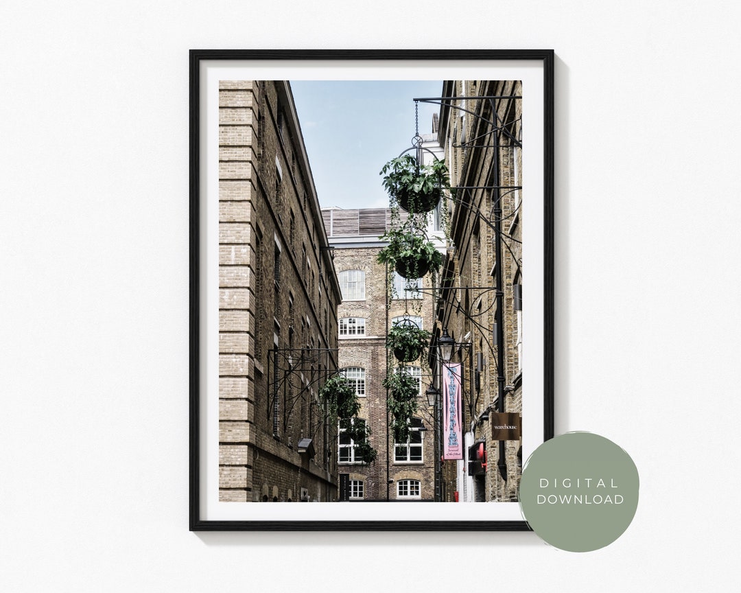Urban Laneway Wall Art Print | Digital Download - Etsy Australia