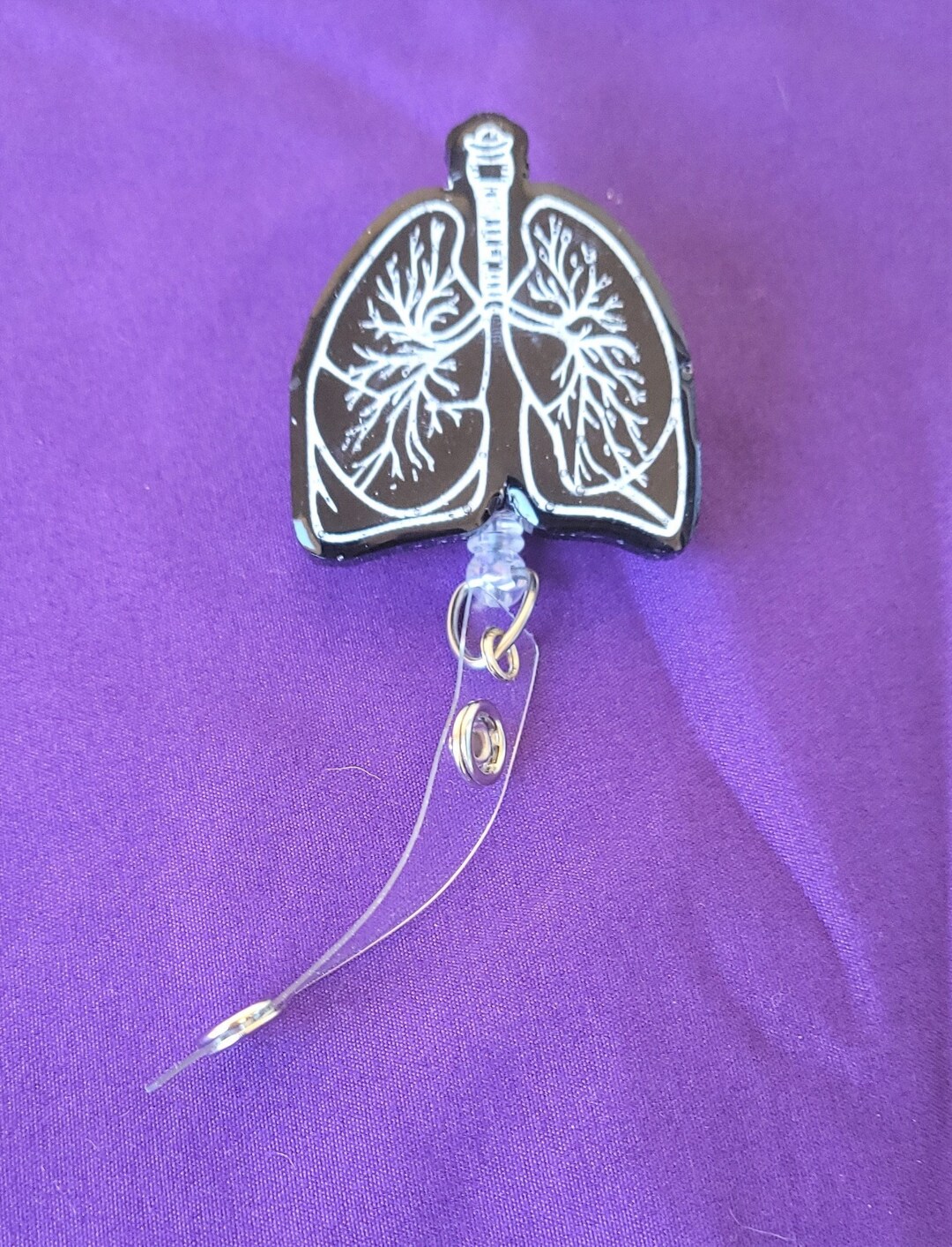 Lung Badge Reel - Etsy