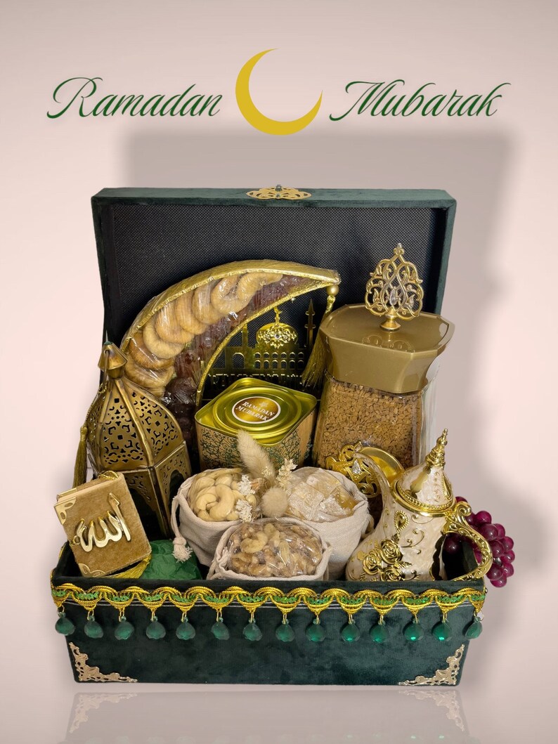 Ramadan Mubarak Eid Al-adha Gift Oriental Islamic Decoration Chest ...