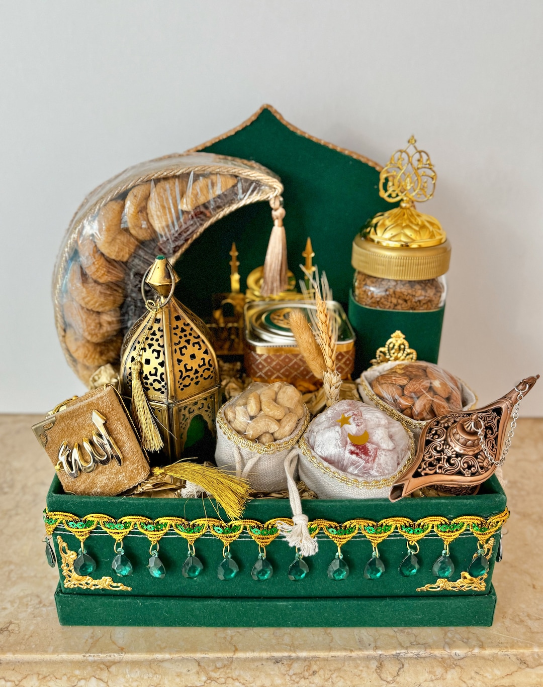 Ramadan Mubarak Eid Al-adha Gift Oriental Islamic Decoration Chest ...