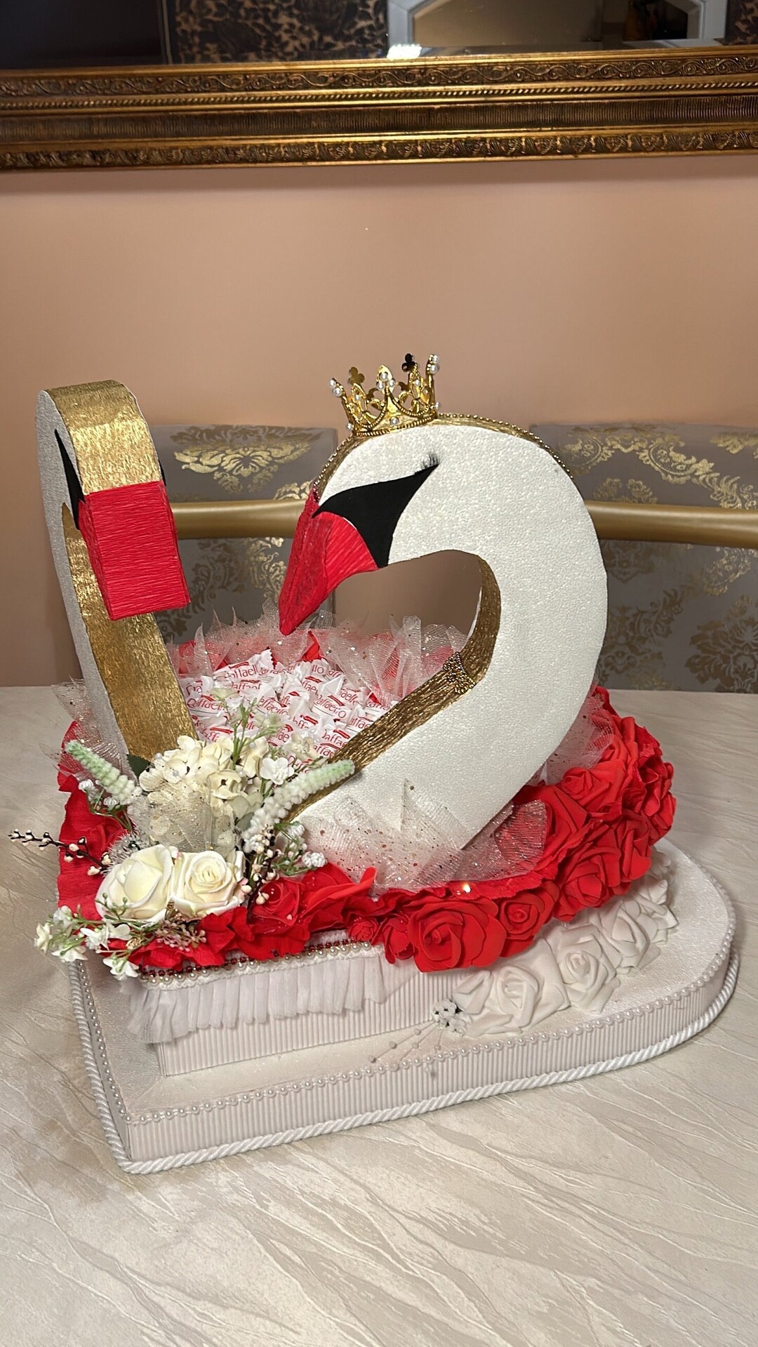 Wedding Engagement Love Romantic Heart Cake Gift Large XXL Idea ...