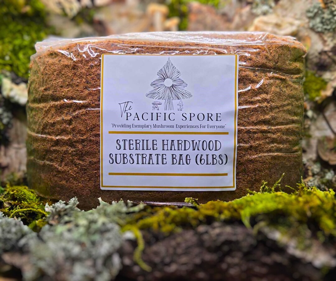 6lb Supplemented Hardwood Mushroom Substrate Bag - Etsy
