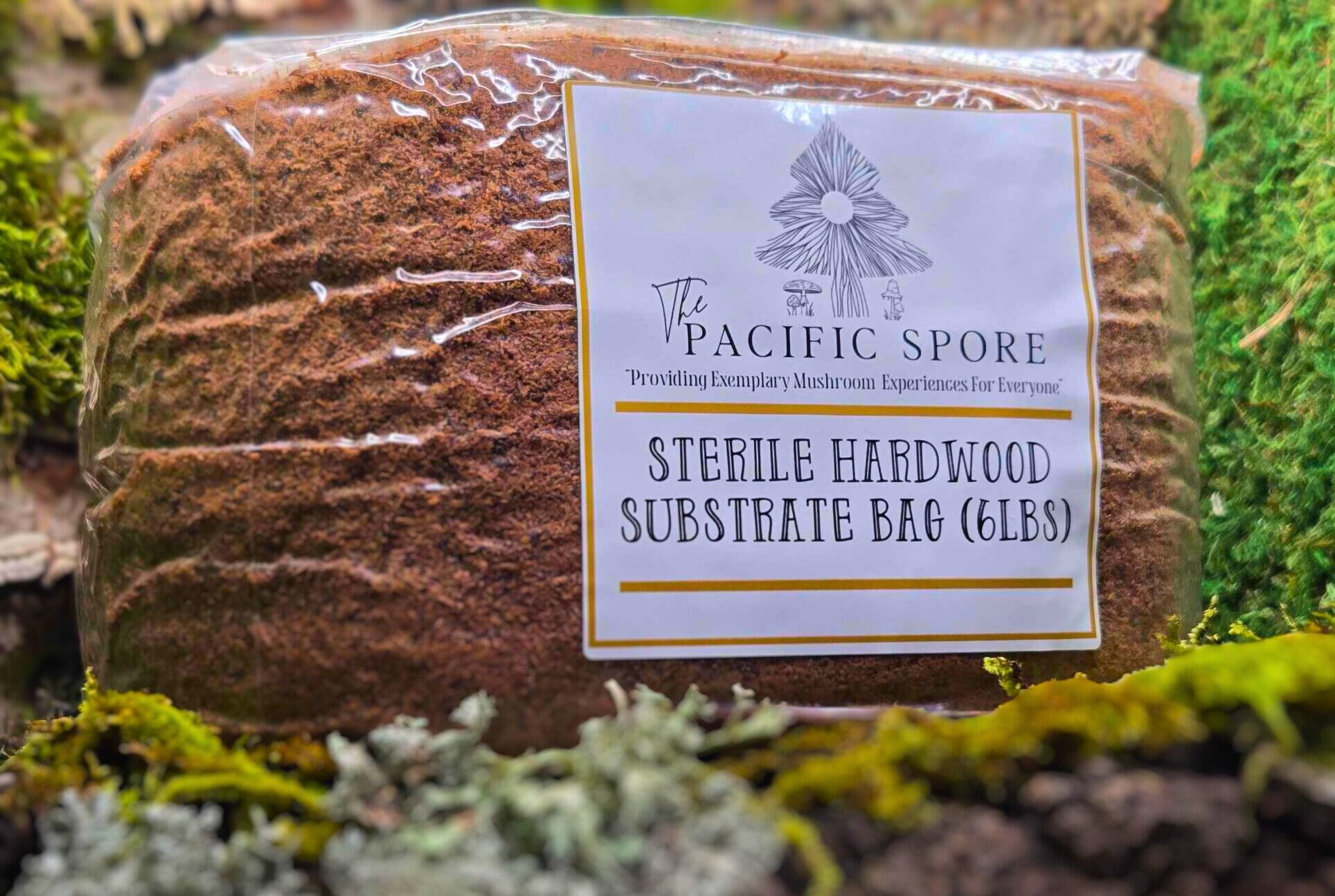 6lb Supplemented Hardwood Mushroom Substrate Bag - Etsy