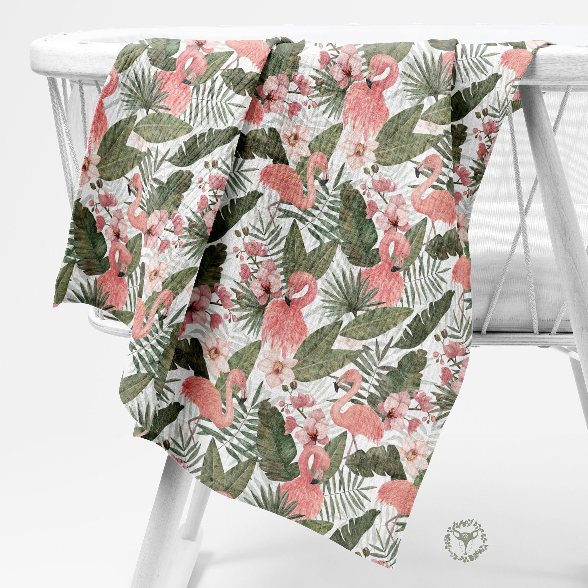 Flamingos Design, Surface Pattern INSTANT Download,tropical Watercolor ...