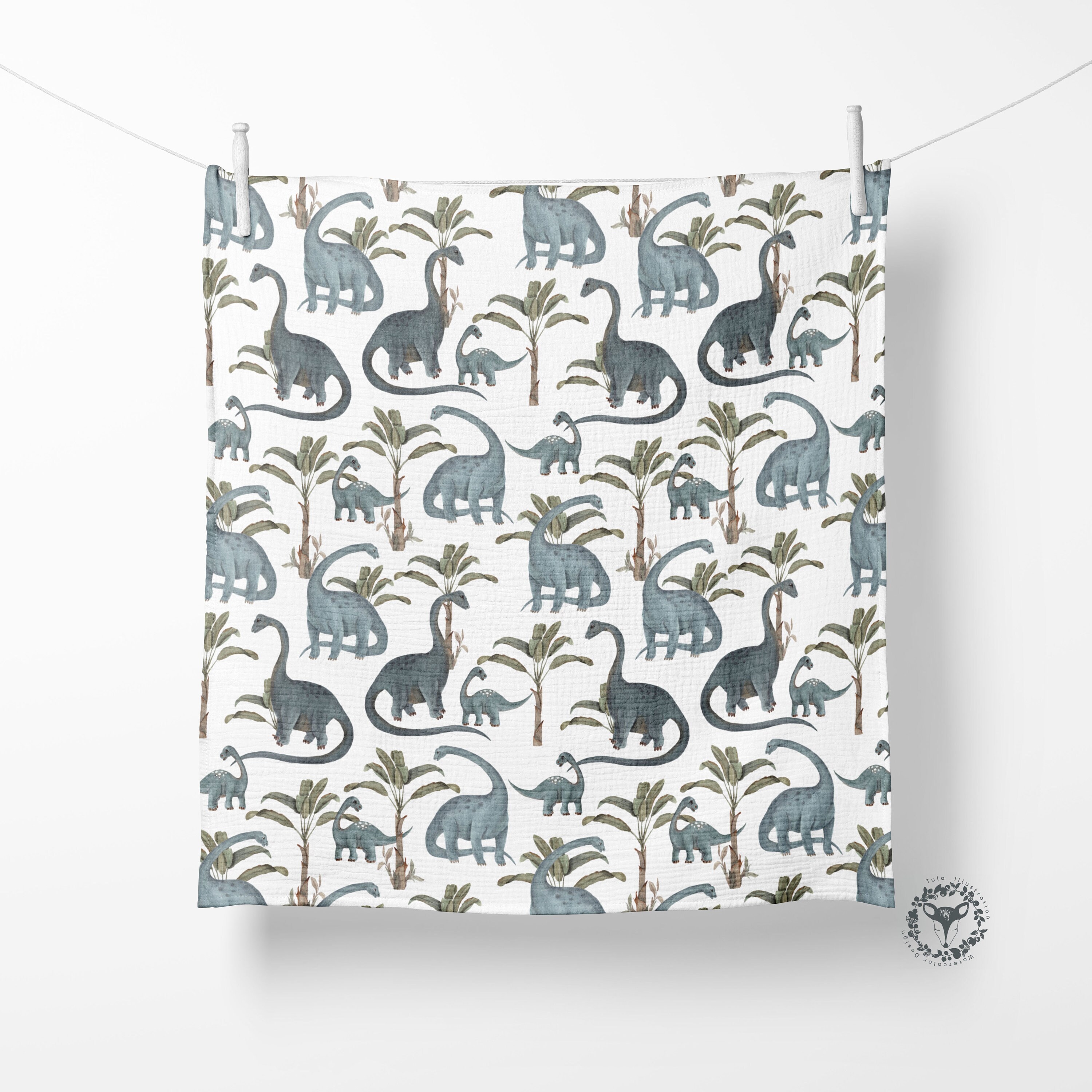 Dinosaurs Fabric Seamless Pattern Surface Pattern Fabric - Etsy