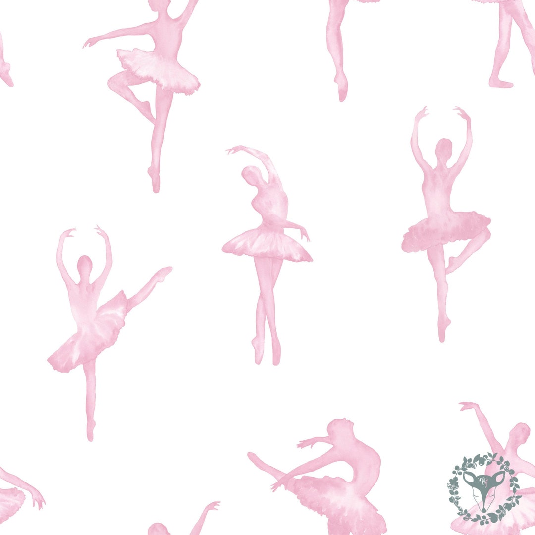 Ballerinas, Ballet Repeating Seamless Pattern Design, Tiling Repeating ...