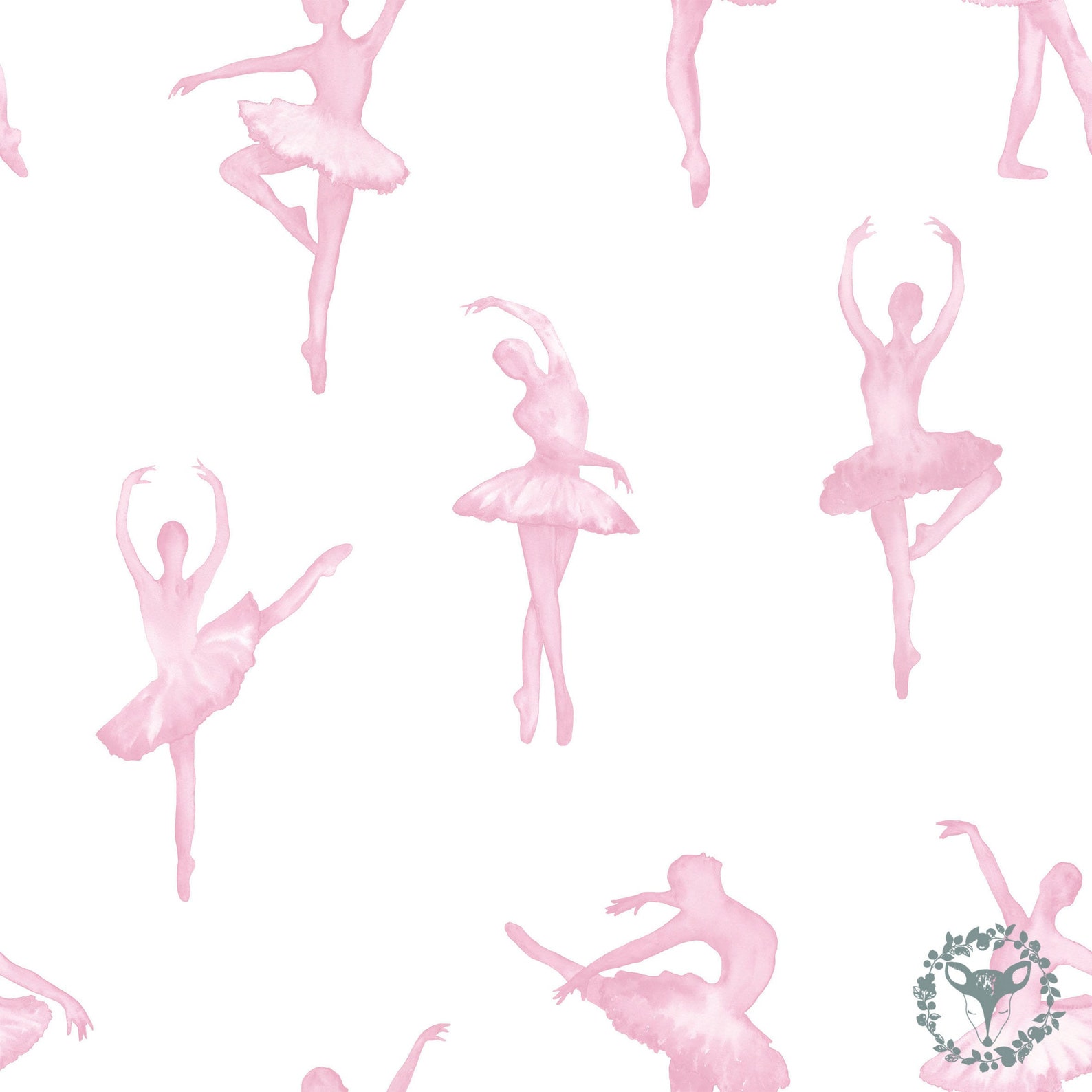 Ballerinas, Ballet Repeating Seamless Pattern Design, Tiling Repeating ...