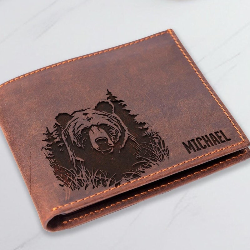 Bear Wallet - Etsy