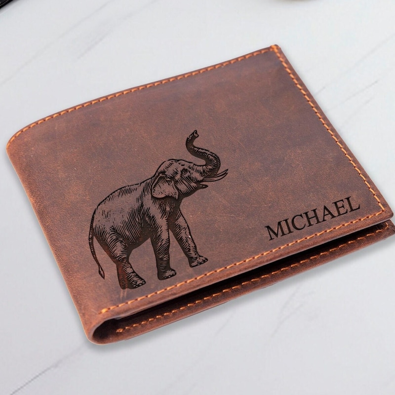 Elephant Wallet - Etsy