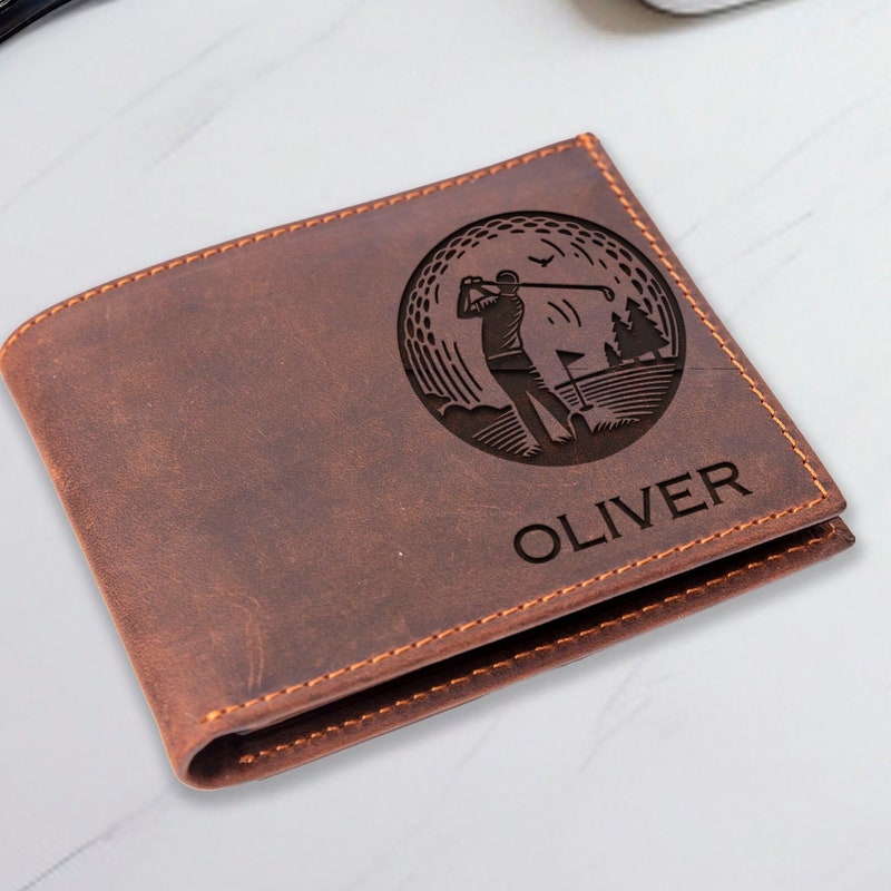 Engraved Golf Wallet - Etsy