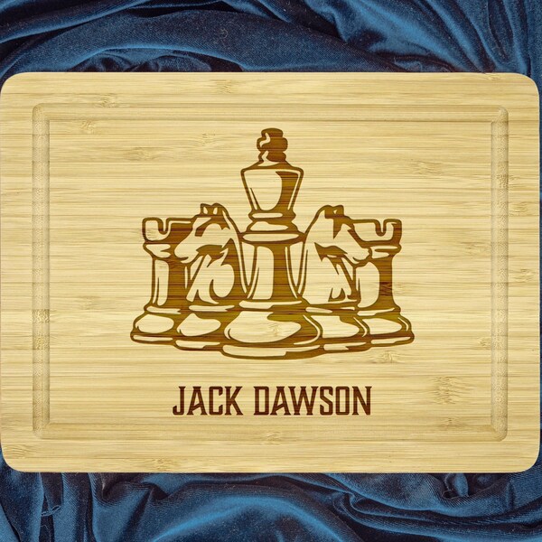 Engraved Chess Board - Etsy