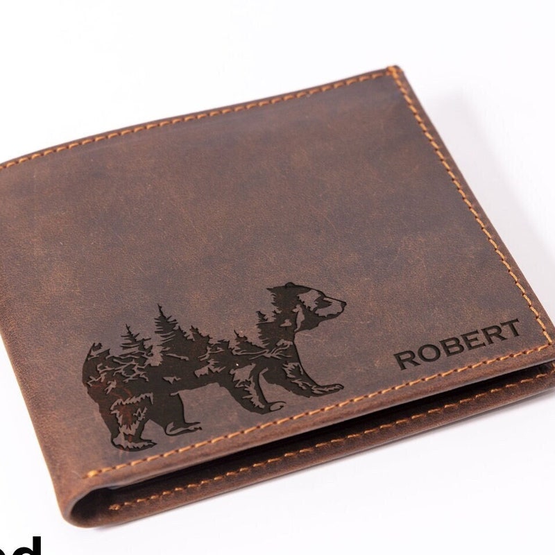 Bear Wallet - Etsy