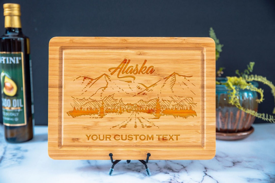 Alaska Cutting Board chalet Board Housewarming Gift - Etsy