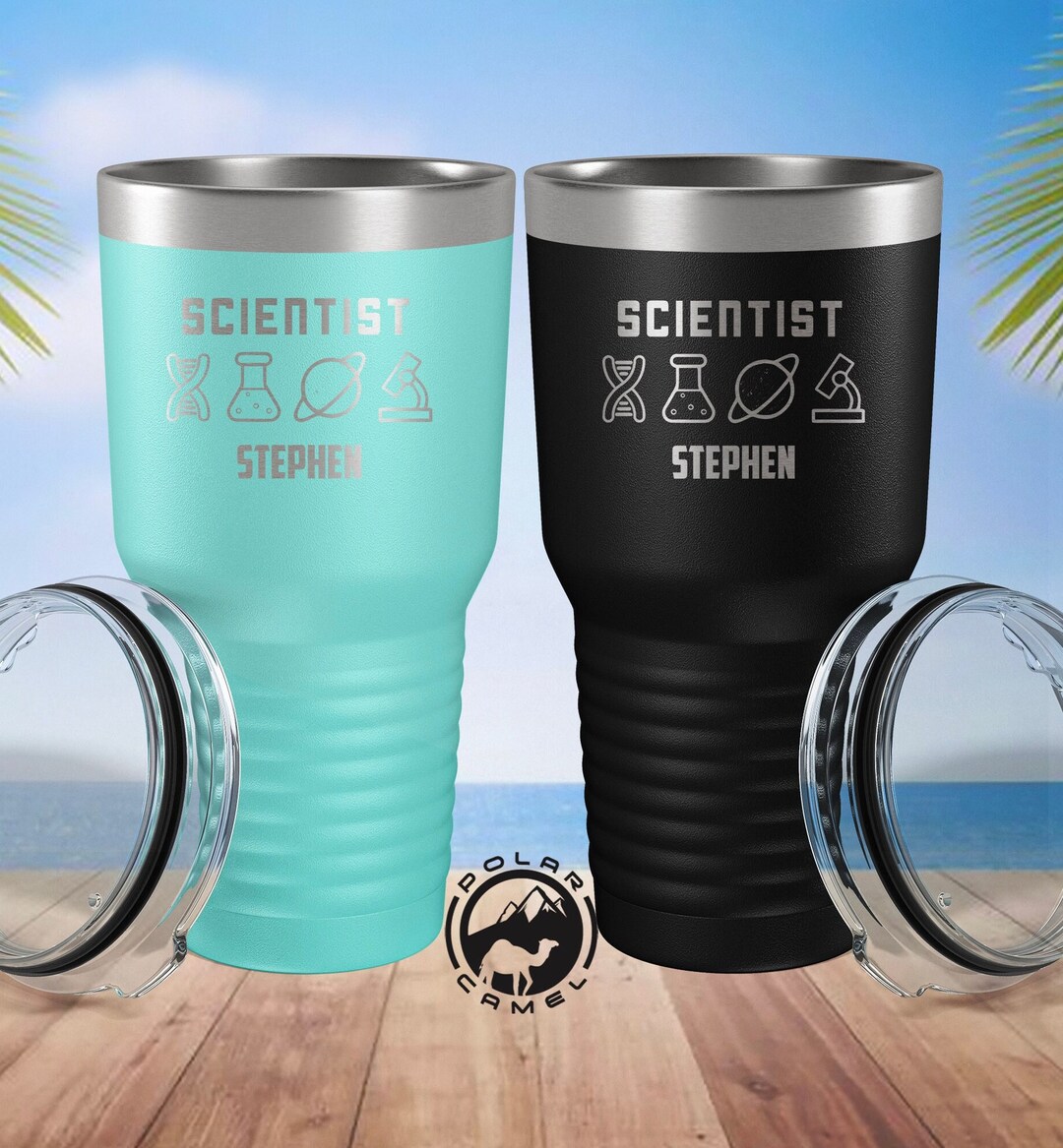 Personalized Scientist Tumbler, Gifts for Science Teachers, Custom ...