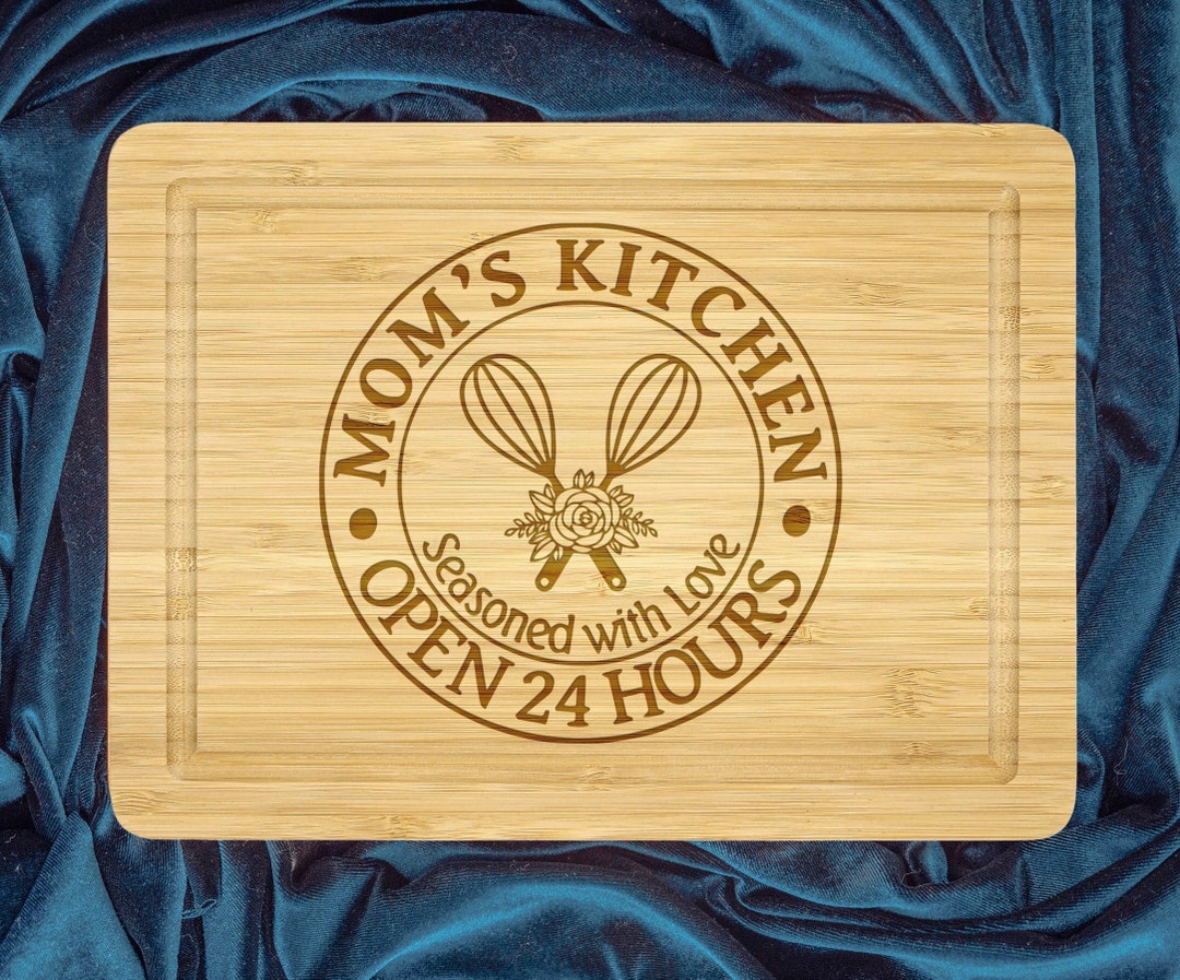 Moms Kitchen Cutting Board, Cutting Board for Mother's Day, Decor for ...
