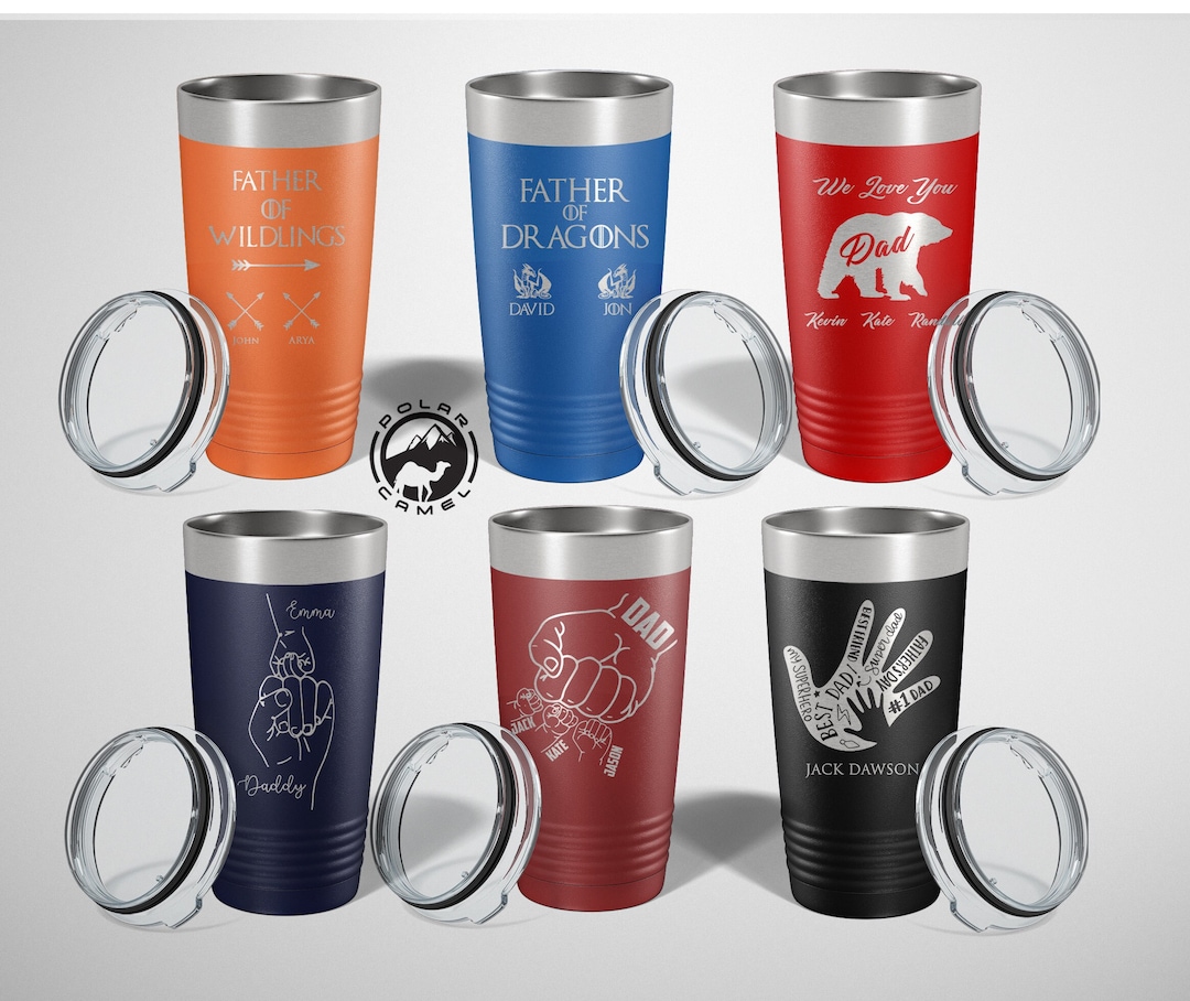 Daddy Tumbler, Personalized Father's Day Tumbler, Gift for Dad, Custom ...