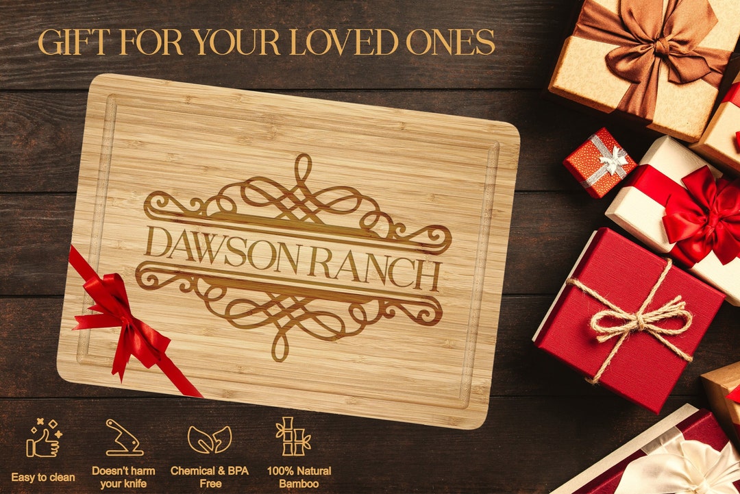 Personalized Ranch Cutting Board, Farm House Cheese Board, Farmer ...
