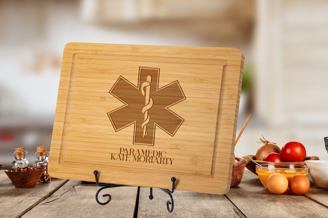 Paramedic Cutting Board, First Responder Gift, Unique Gift for ...