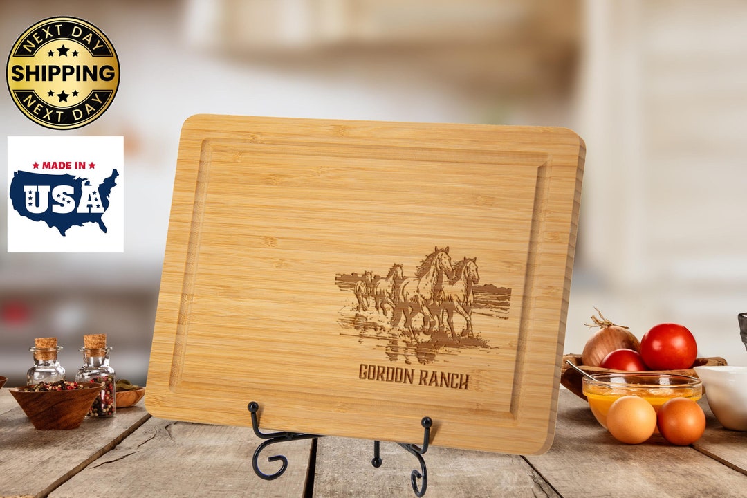 Custom Ranch Serving Board, Personalized Ranch Decor, Farmhouse Decor ...