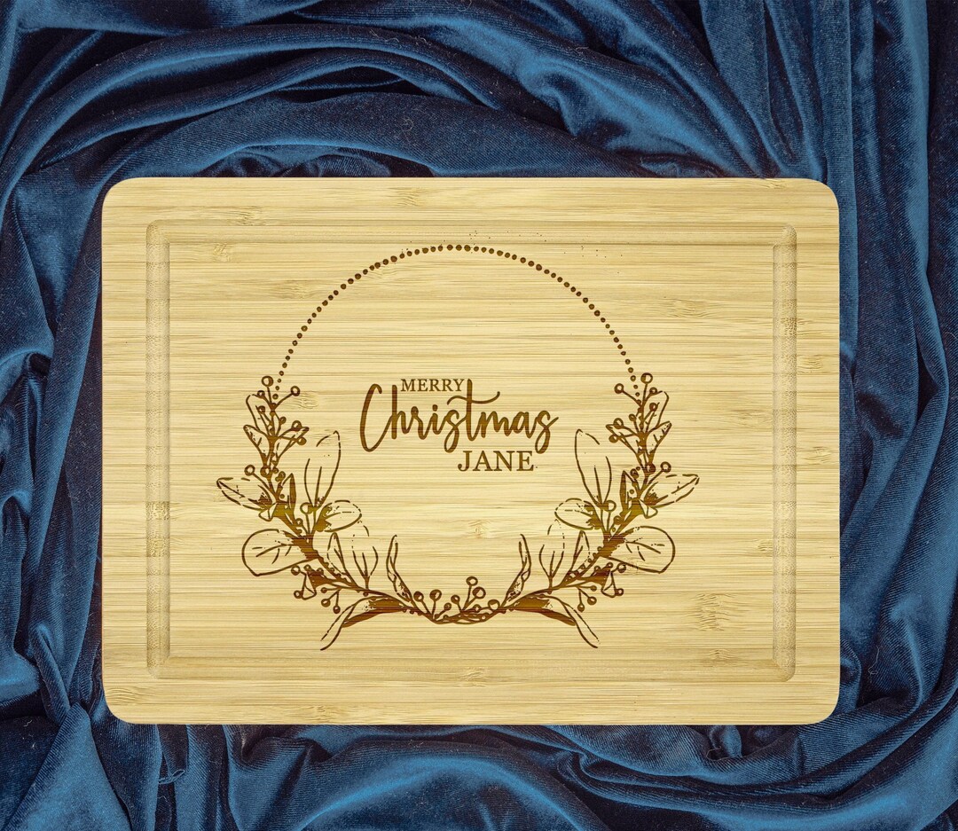 Family Christmas Decor Family Christmas Cutting Board Custom - Etsy