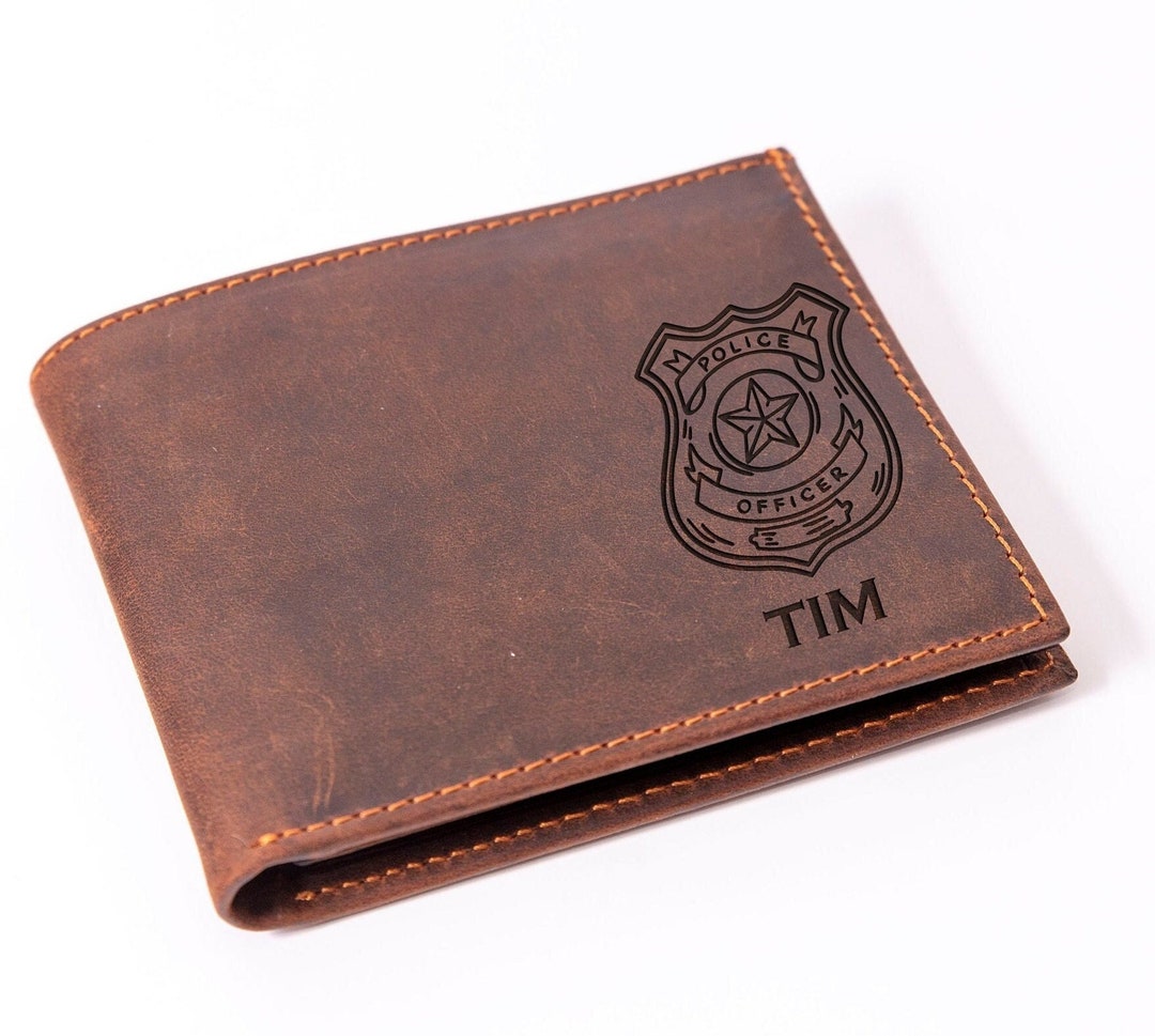 Police Officer Wallet, Gifts for Police Officers, Police Department ...