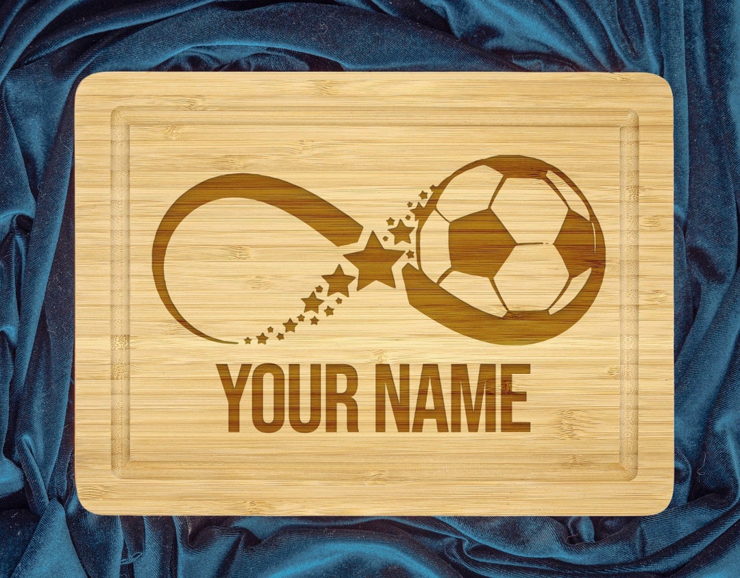 Personalized Soccer Cutting Board, Sports Cheese Board, Soccer Fan ...