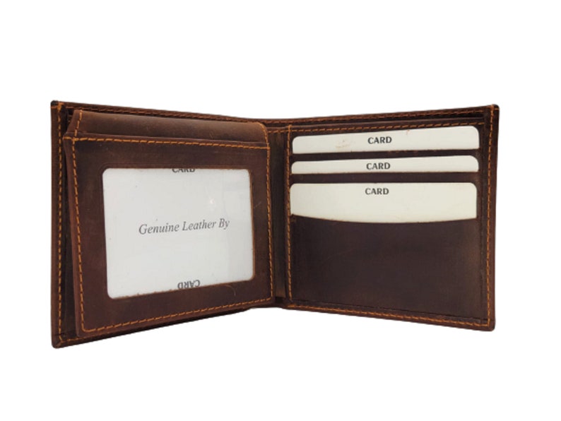 Bald Eagle Leather Wallet, Custom Wallet Name for Men, Hunting Gift for ...