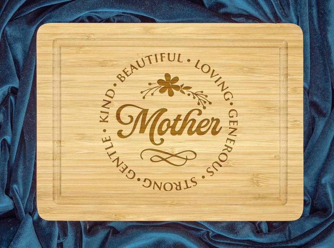 Custom Mother Cutting Board, Mothers Day Gift, Beautiful Mother Gift ...