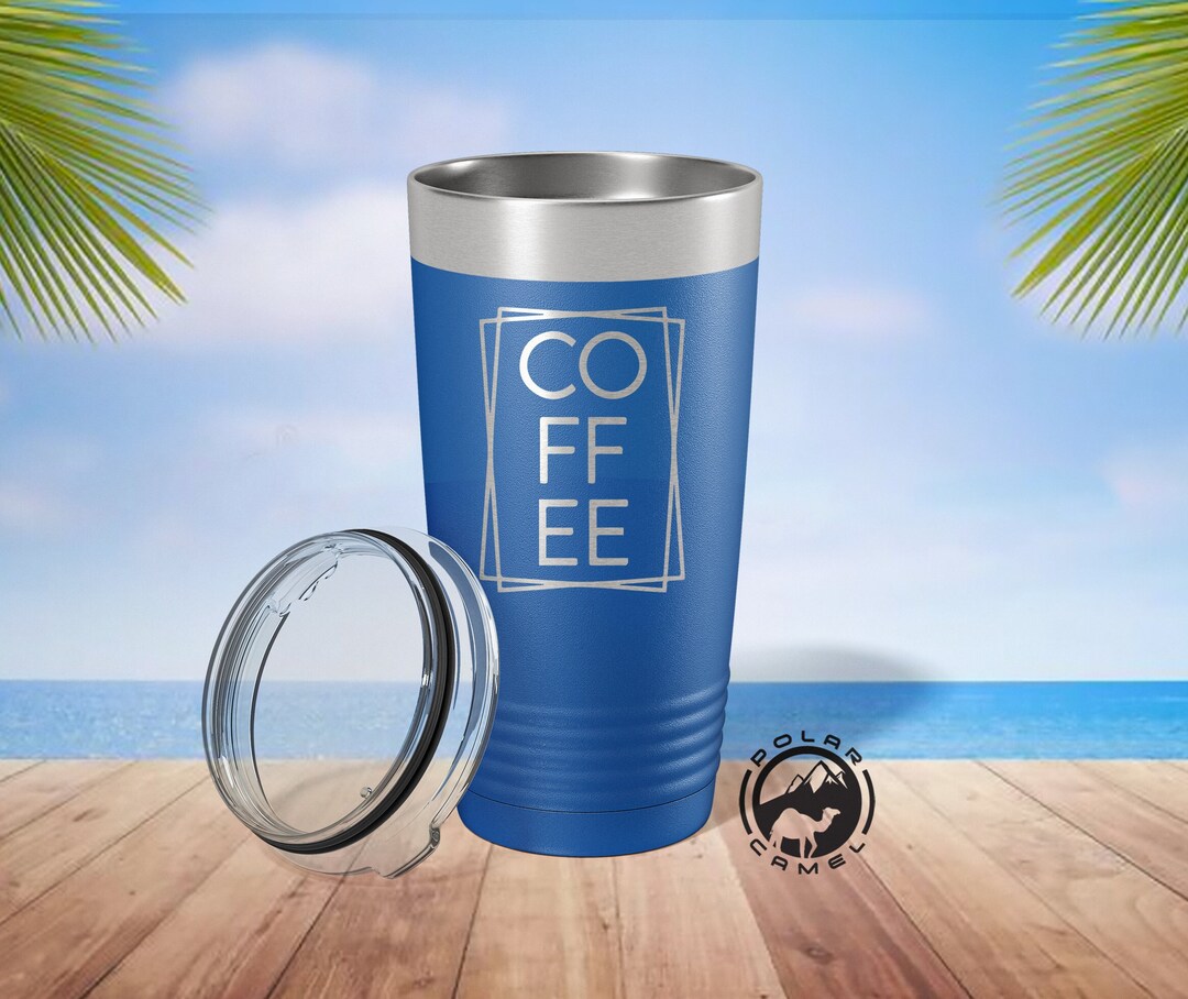 Custom Coffee Tumbler, Coffee Cup, Coffee Lover Cup, Coffee is Life ...