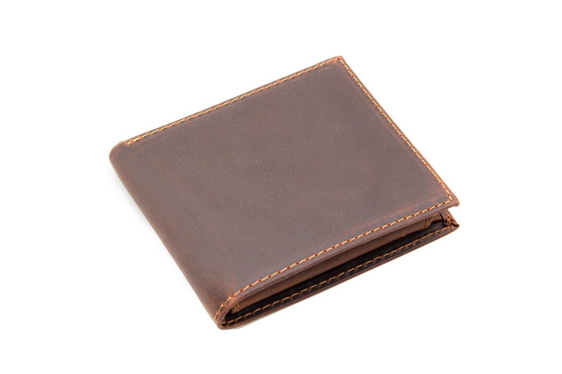 Bald Eagle Leather Wallet, Custom Wallet Name for Men, Hunting Gift for ...