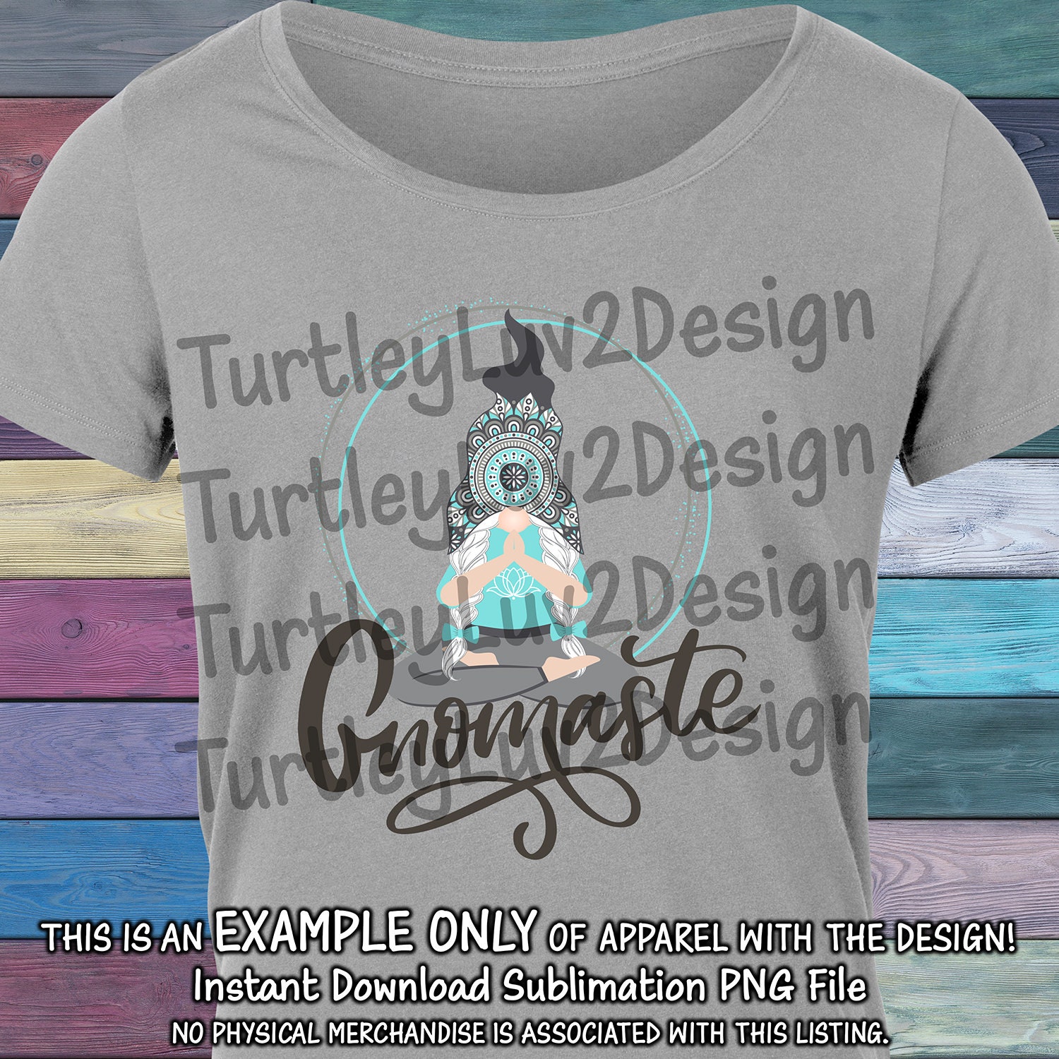 Gnome PNG Yoga Namaste Gnome Meditation Cute Yoga Gnome - Etsy