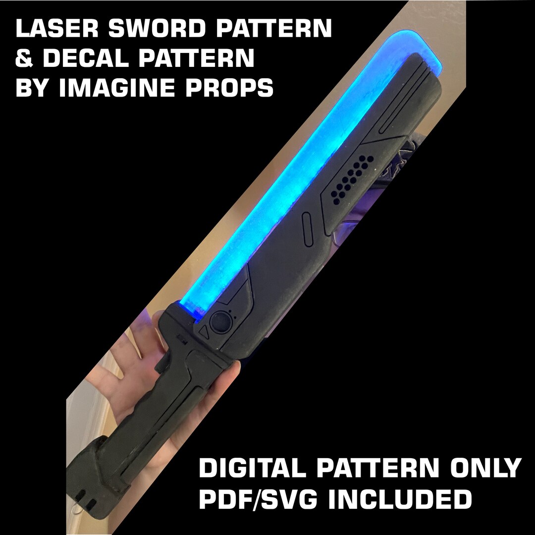 Vibro Blade LY "pattern Only" Pdf/svg to Make Your Own - Etsy