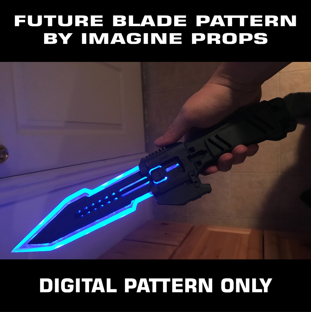Future Blade Prop Pdf Template - Etsy
