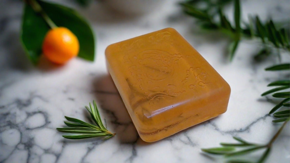 Mandarin Rosemary Infused in Aloe Soap Simply Organic Soaps - Etsy