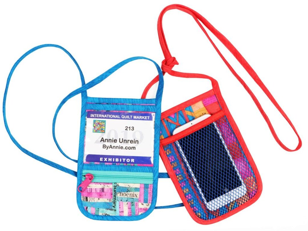 Byannie Call Me Name Tag and Cellphone Bag- Paper Pattern - Etsy